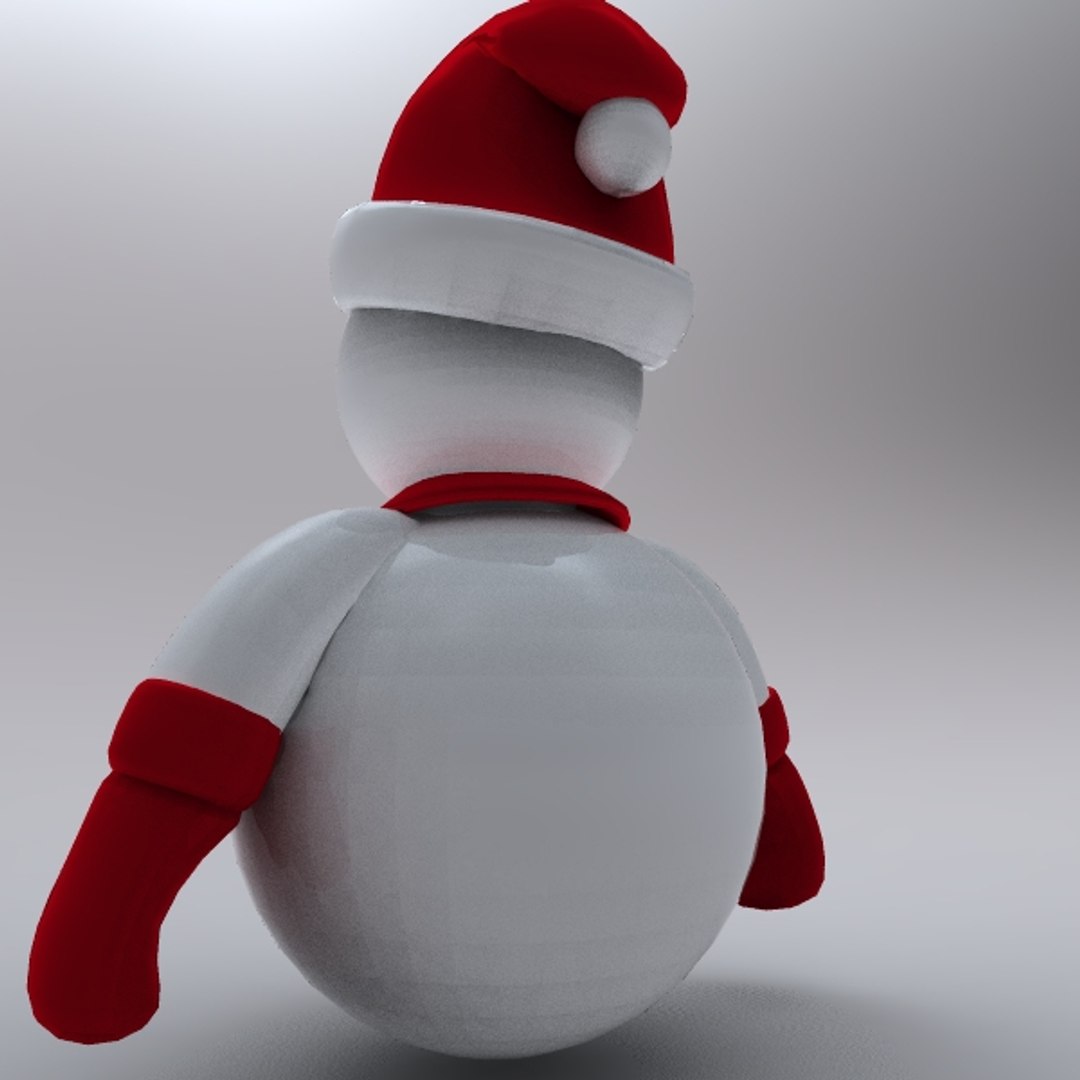 snow man 3d 3ds