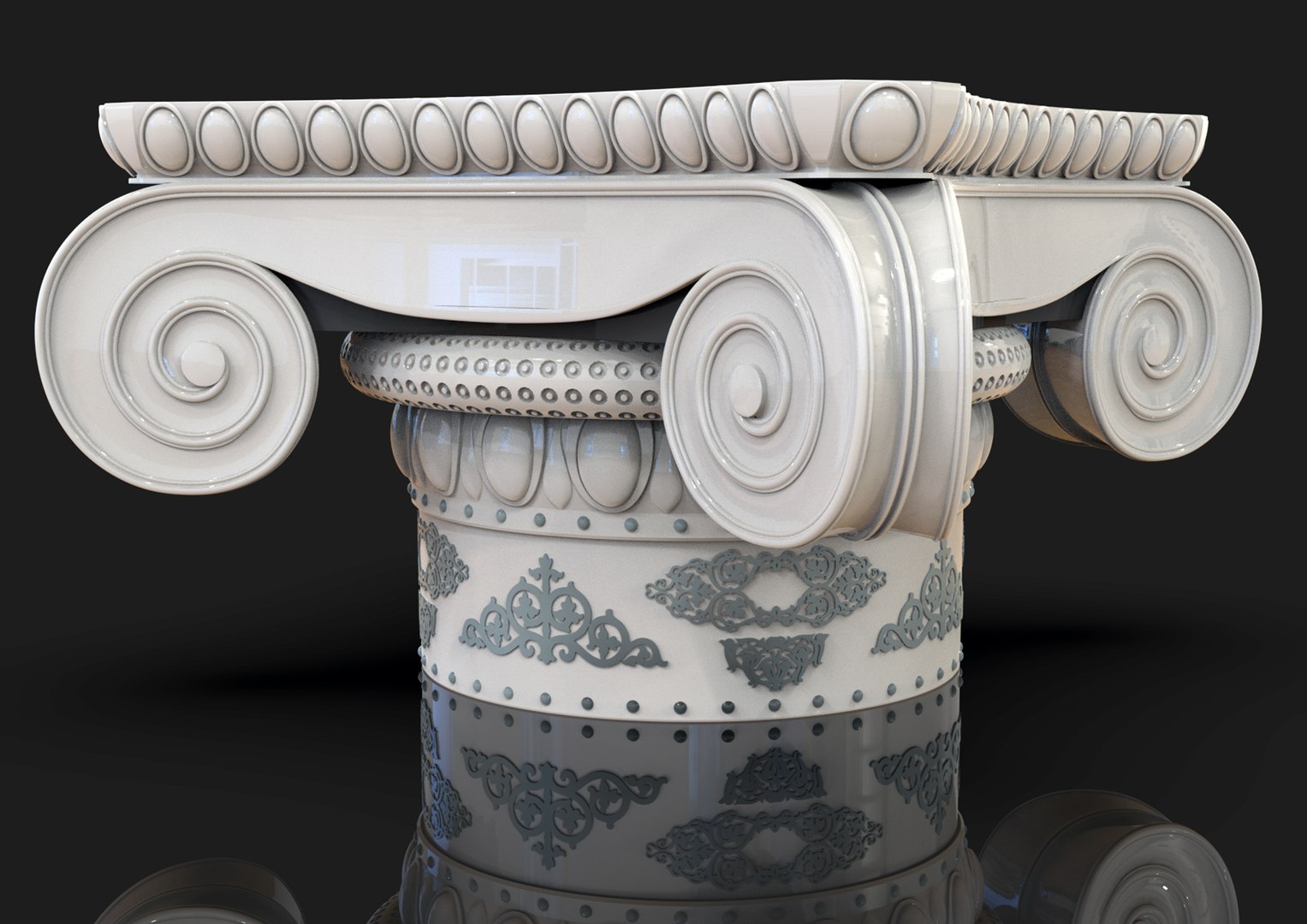 Column Head 002 Model - TurboSquid 1821167