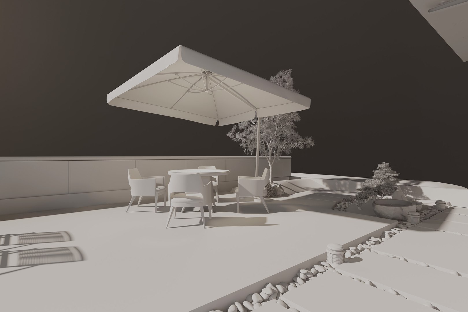 Stunning Balcony Model - TurboSquid 2216106