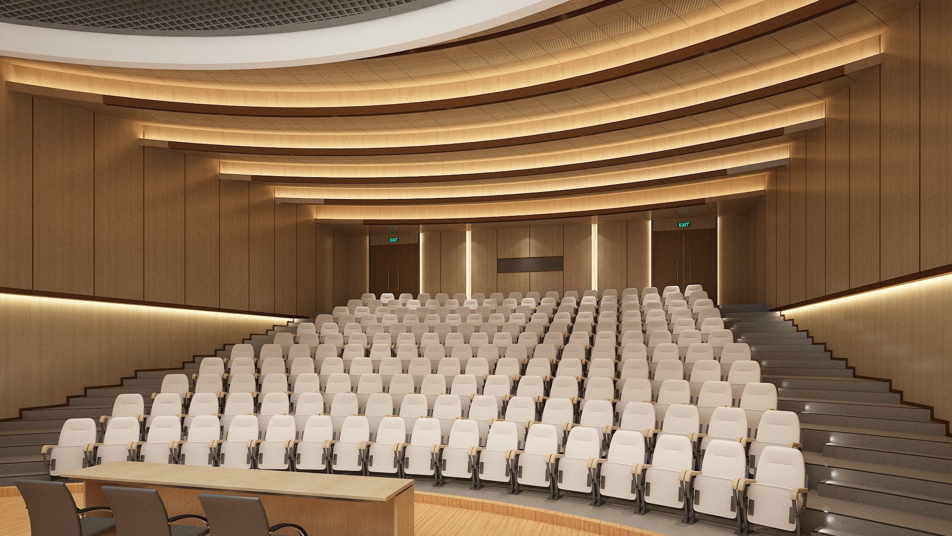 3D Lecture Hall 26 Model - TurboSquid 2201684
