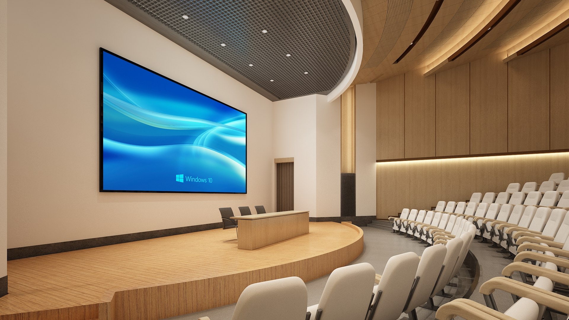 3D Lecture Hall 26 Model - TurboSquid 2201684