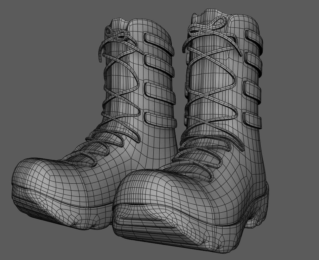 3D boots sport s model - TurboSquid 1177580