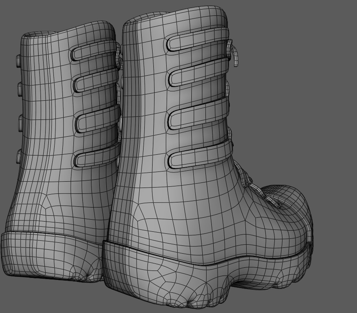 3D boots sport s model - TurboSquid 1177580