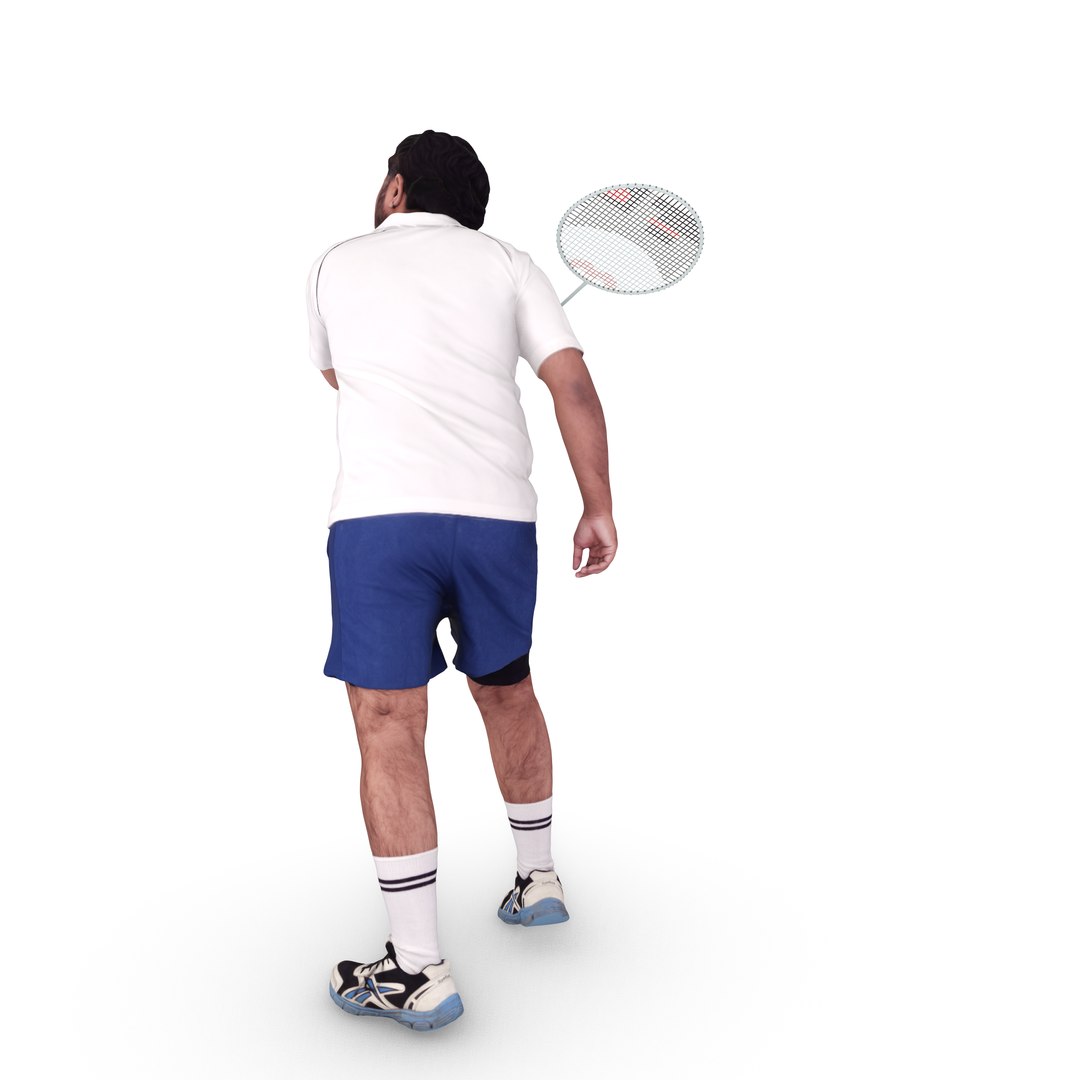 Indian Badminton Player Model - TurboSquid 1506093