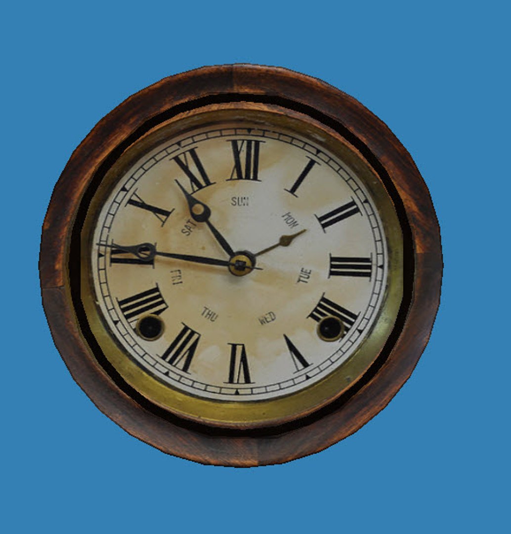 Maya Victorian Wall Clock