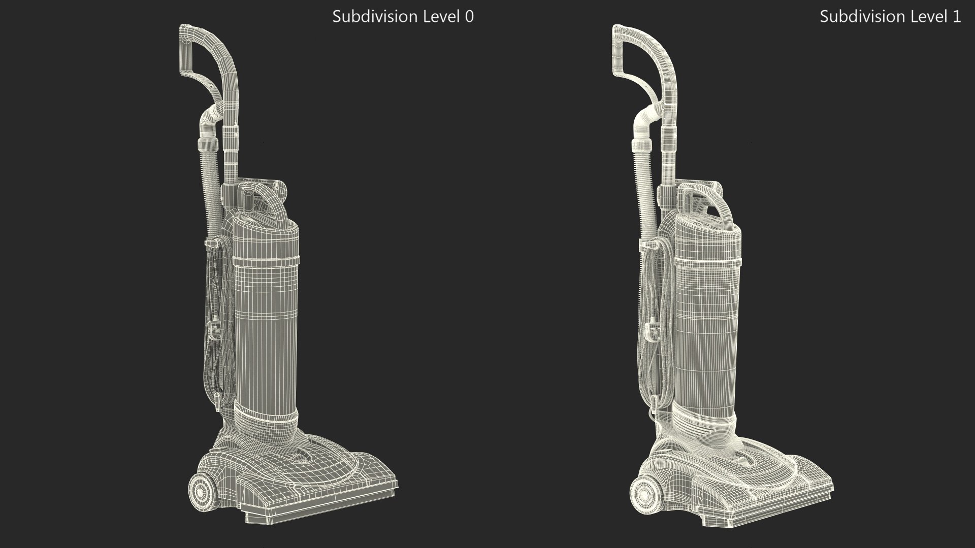 Upright Bagless Vacuum Cleaner Fur Model - TurboSquid 2252296