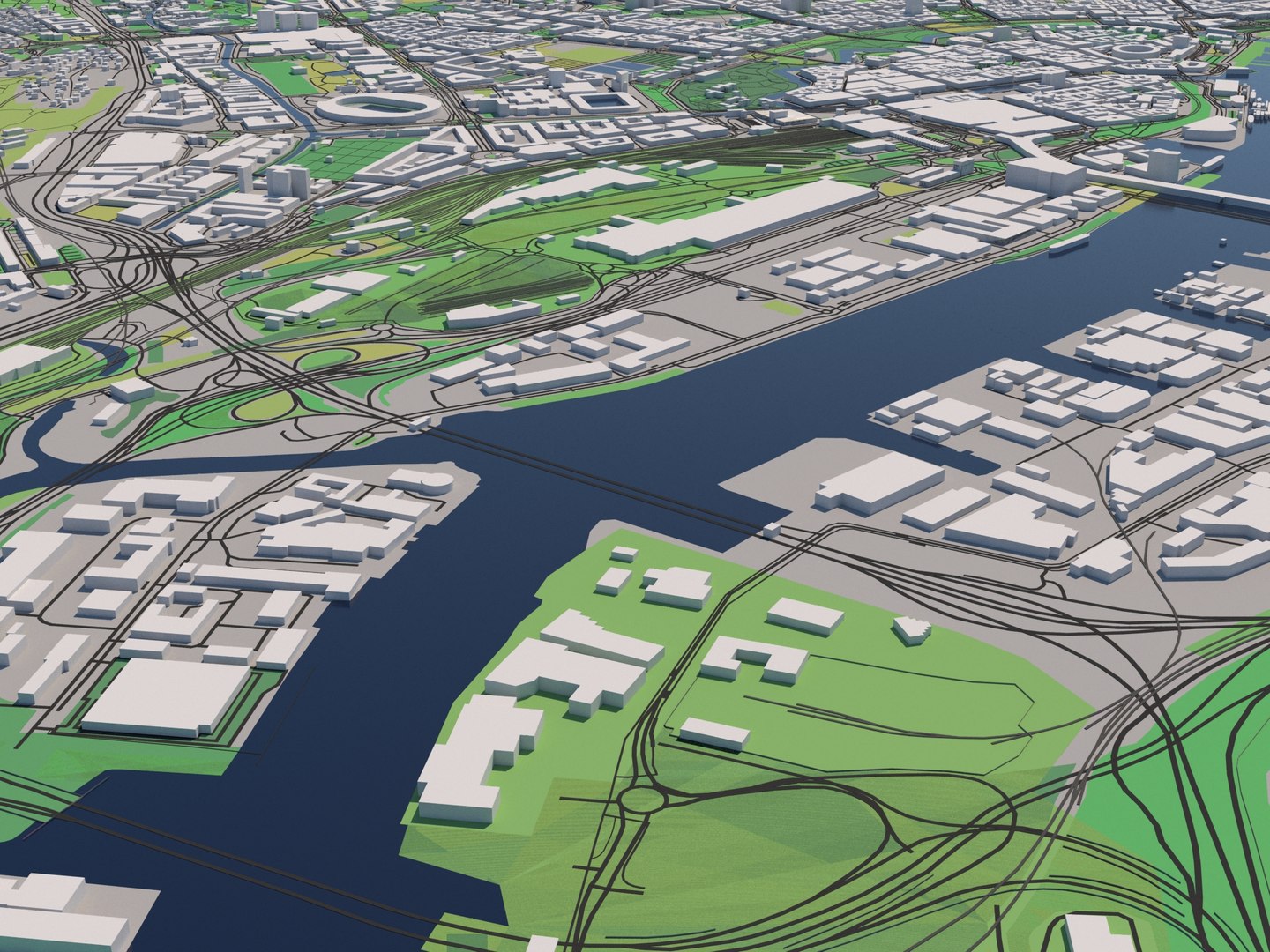 City Gothenburg Sweden 3D Model - TurboSquid 1425415