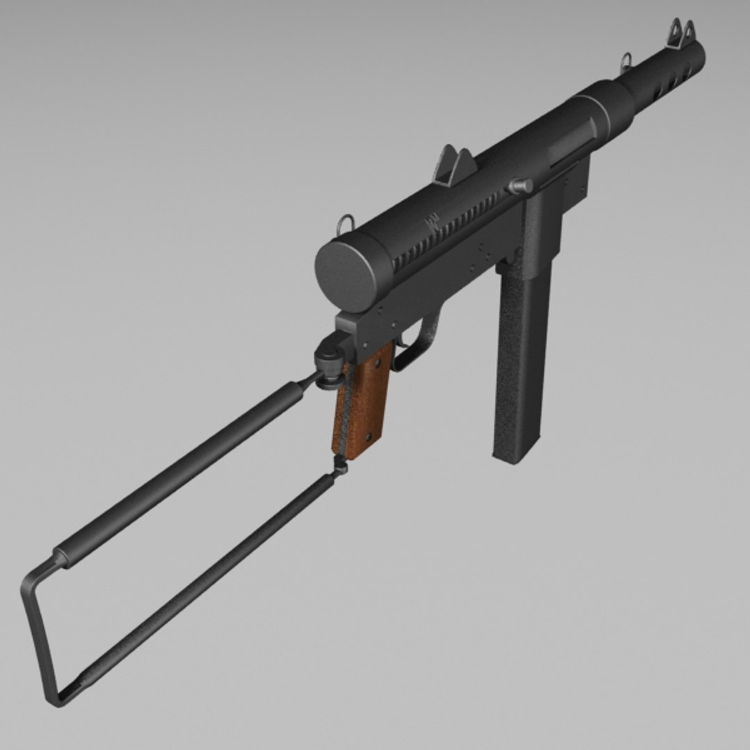 Ww2 Carl Gustav Gun 3d Model