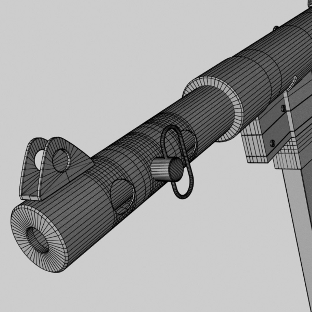 Ww2 Carl Gustav Gun 3d Model