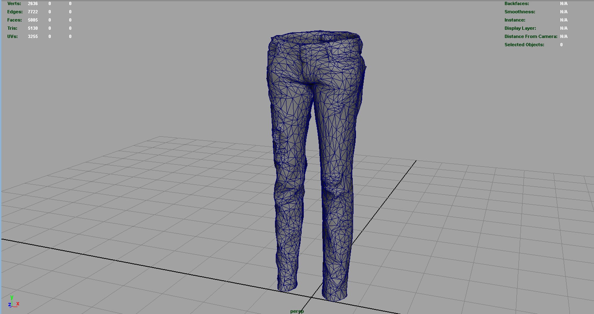 3D Ripped Jeans - TurboSquid 1340906