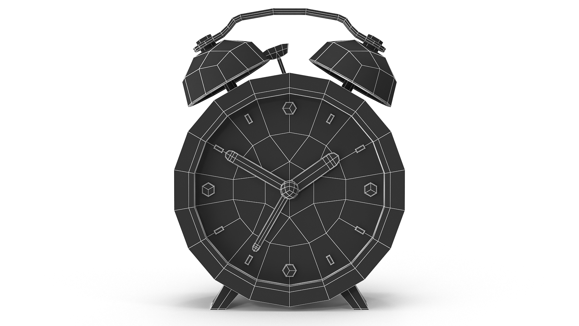 3D Model Alarm Clock 3DIcon - TurboSquid 1940433