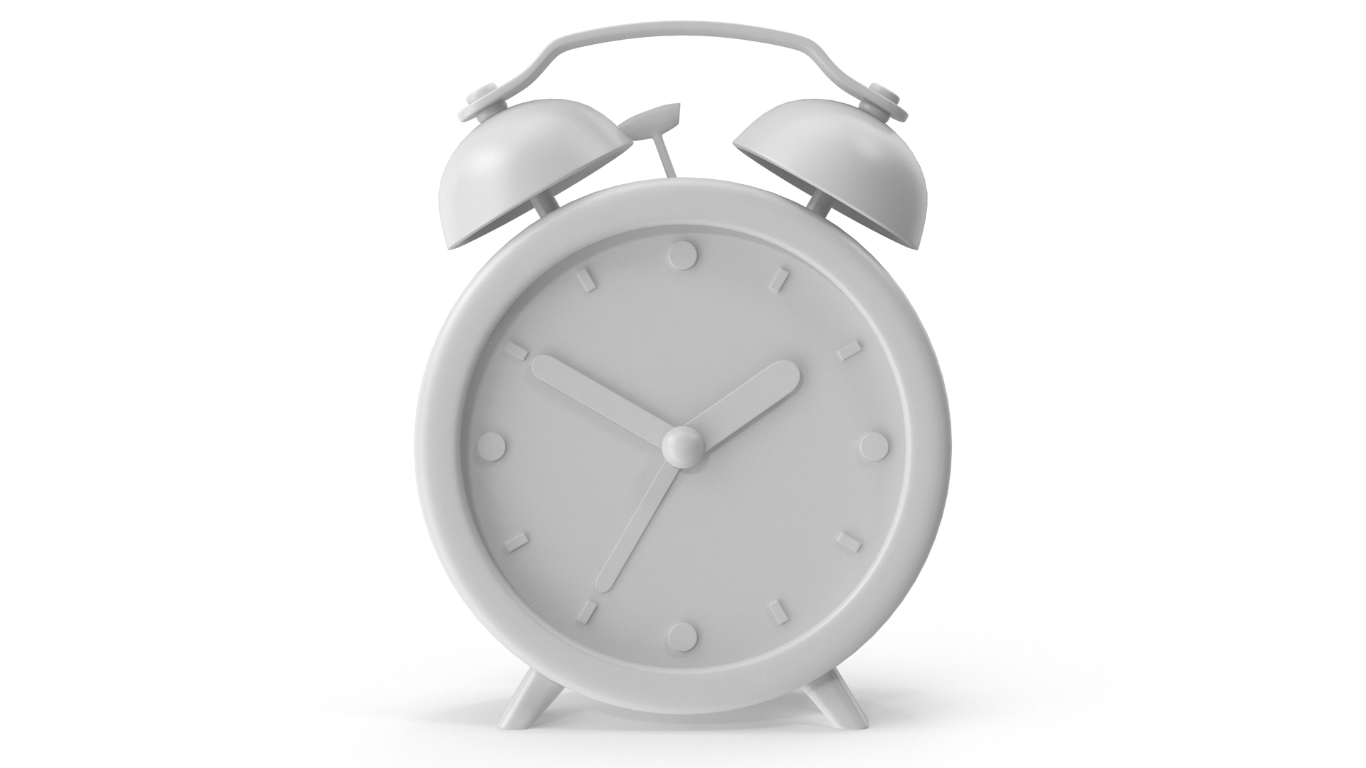 3D Model Alarm Clock 3DIcon - TurboSquid 1940433