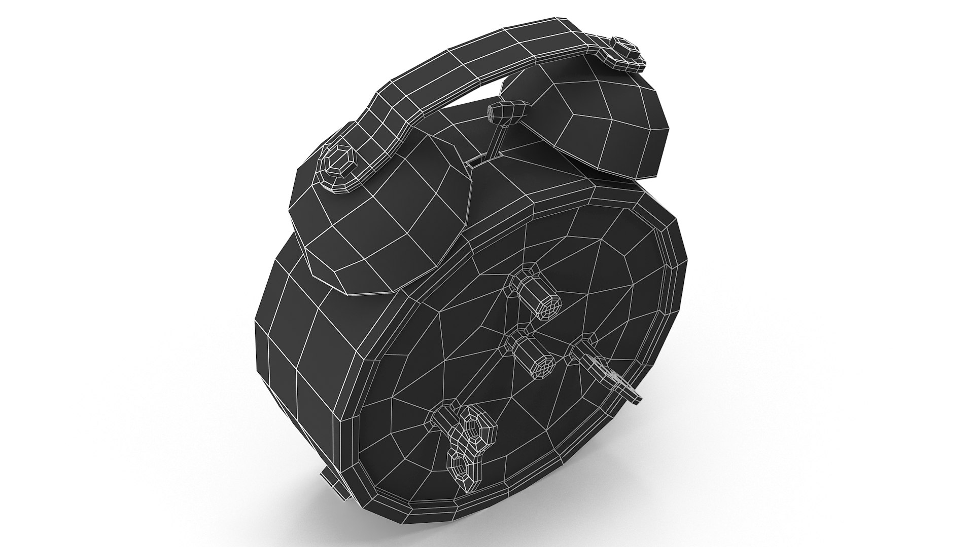 3D Model Alarm Clock 3DIcon - TurboSquid 1940433