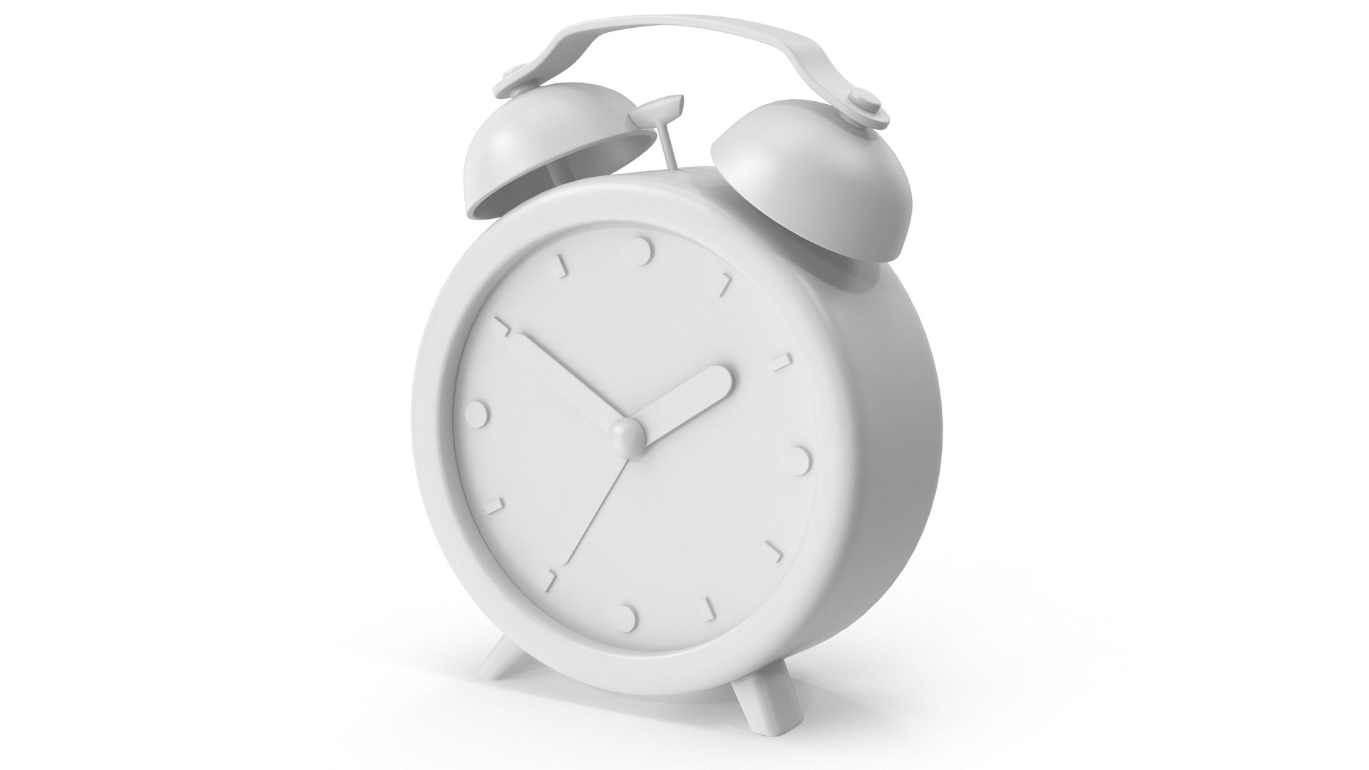 3D Model Alarm Clock 3DIcon - TurboSquid 1940433