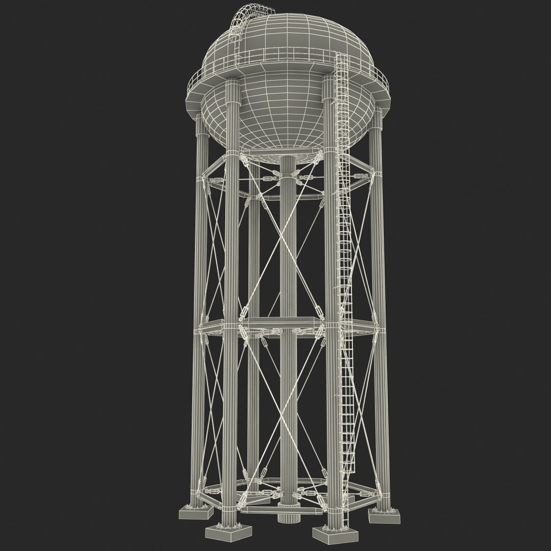 water tower v3 3d lw