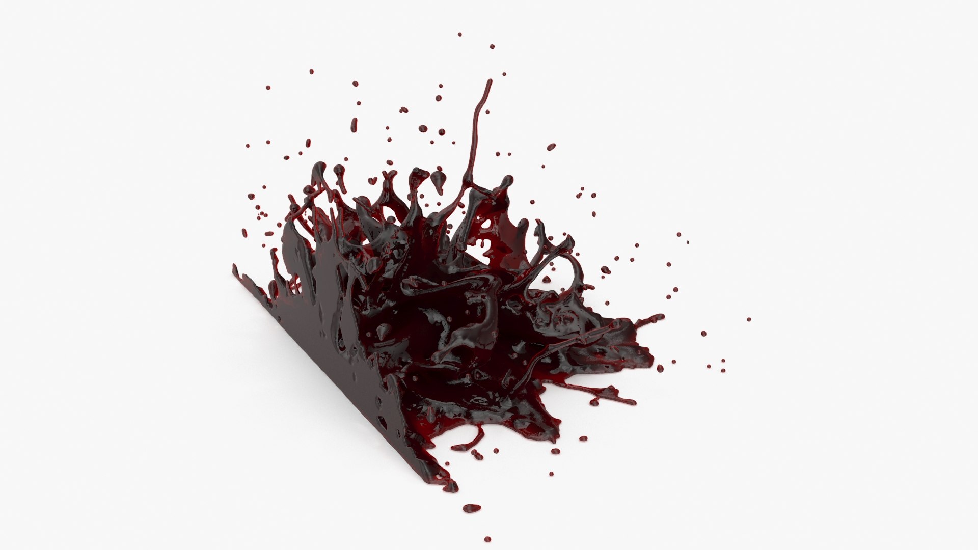 3D Blood Splash Bundle 6 Model - TurboSquid 1914634