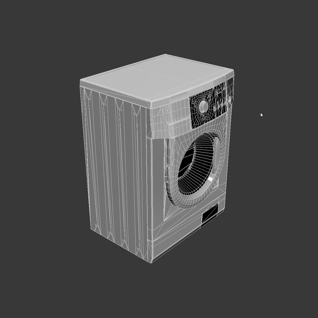 Washing Machine Model - TurboSquid 1197927