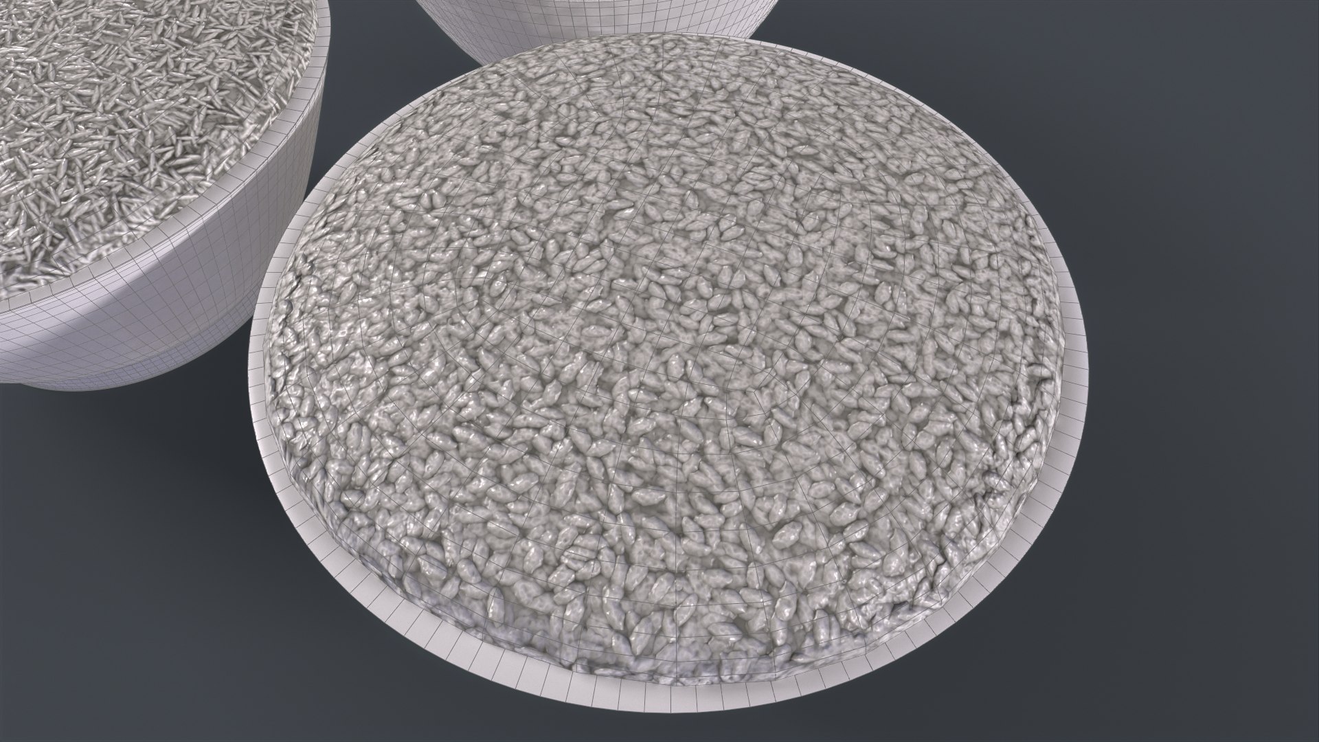 3D Model Rice Bowl - TurboSquid 1877943