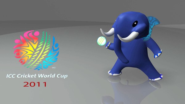 modelo 3d Stumpy la mascota de la Copa Mundial de Cricket 2011 ...
