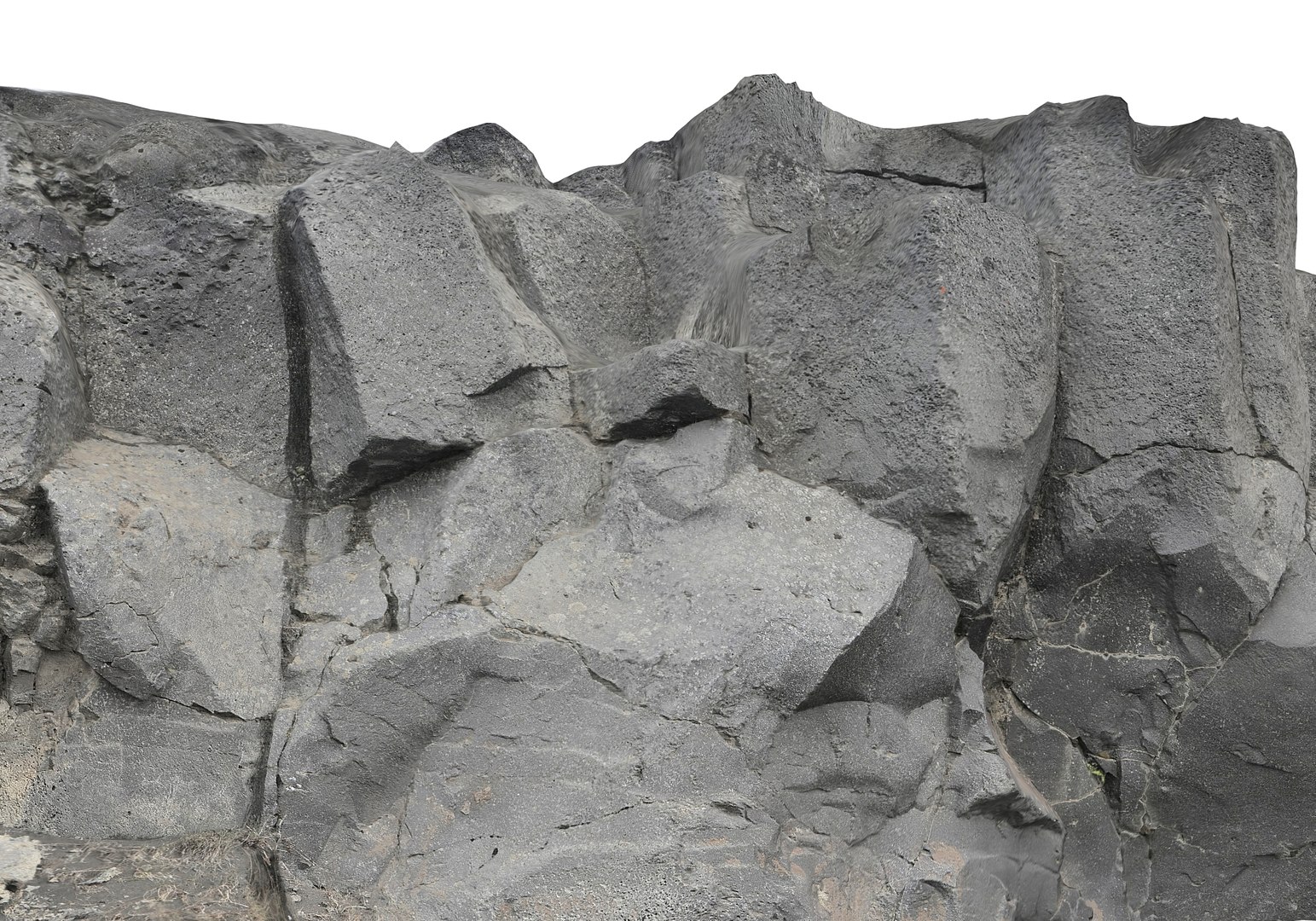 3D Iceland Basalt Cliff - TurboSquid 1607597