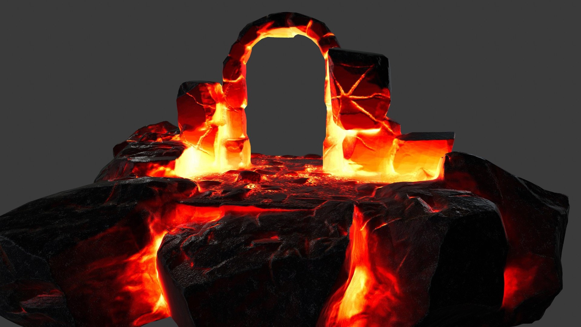 Gate Hell 3D Model | 1147941 | TurboSquid