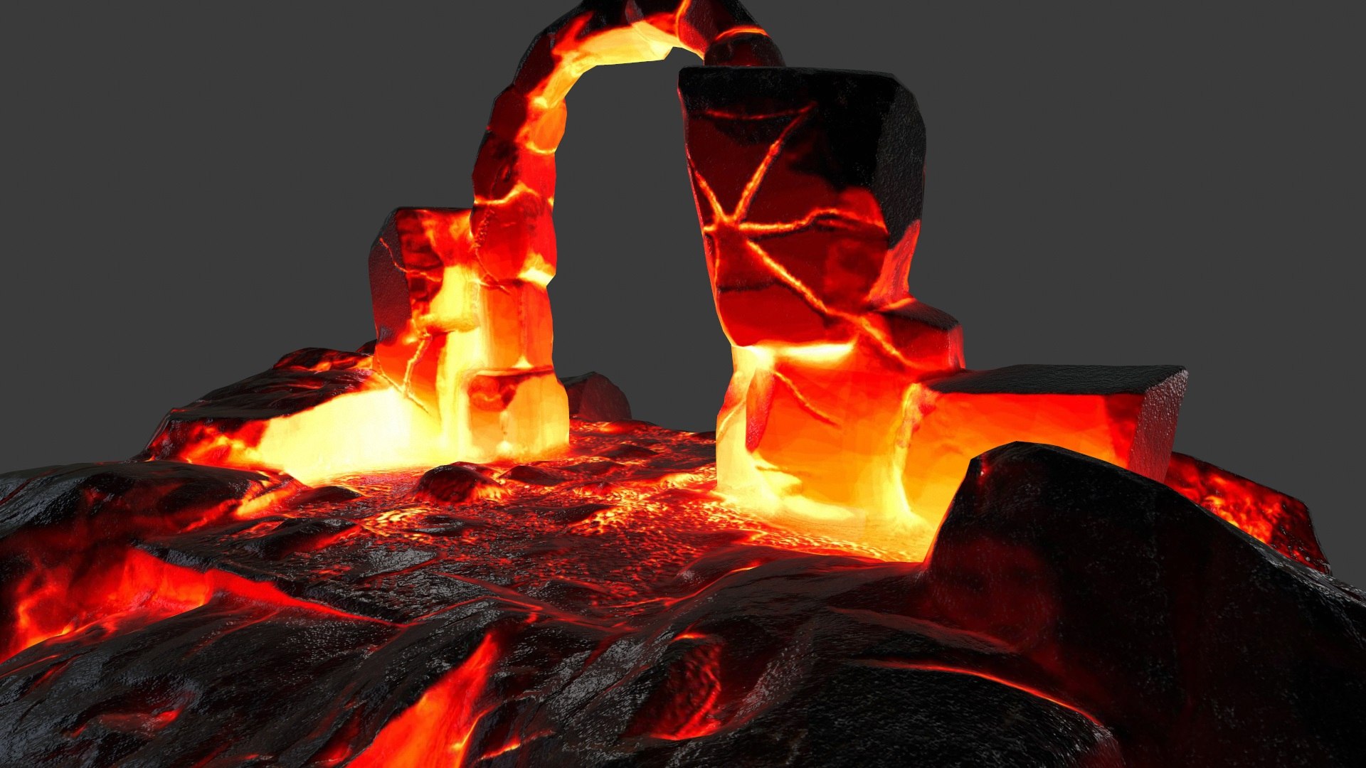 Gate Hell 3D Model | 1147941 | TurboSquid