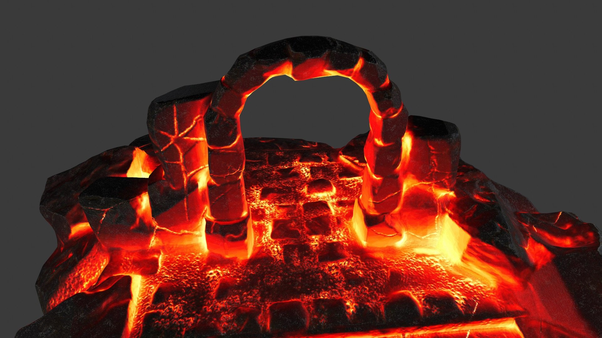 Gate Hell 3D Model | 1147941 | TurboSquid