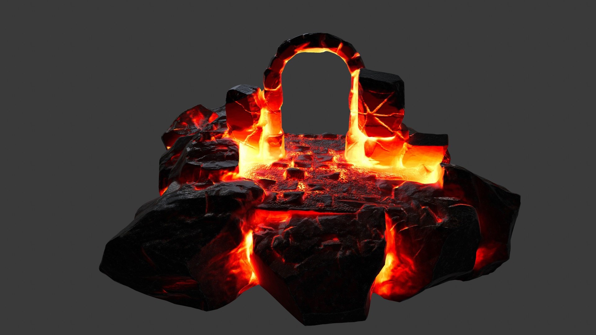 Gate Hell 3D Model | 1147941 | TurboSquid