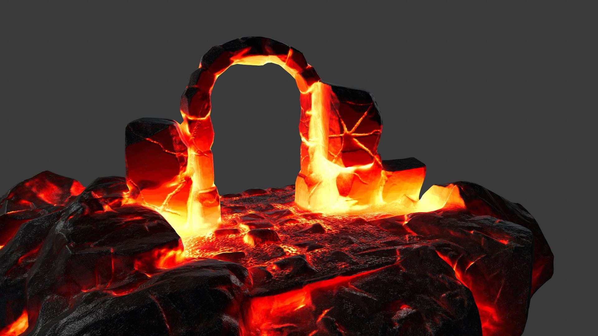 Gate Hell 3D Model | 1147941 | TurboSquid