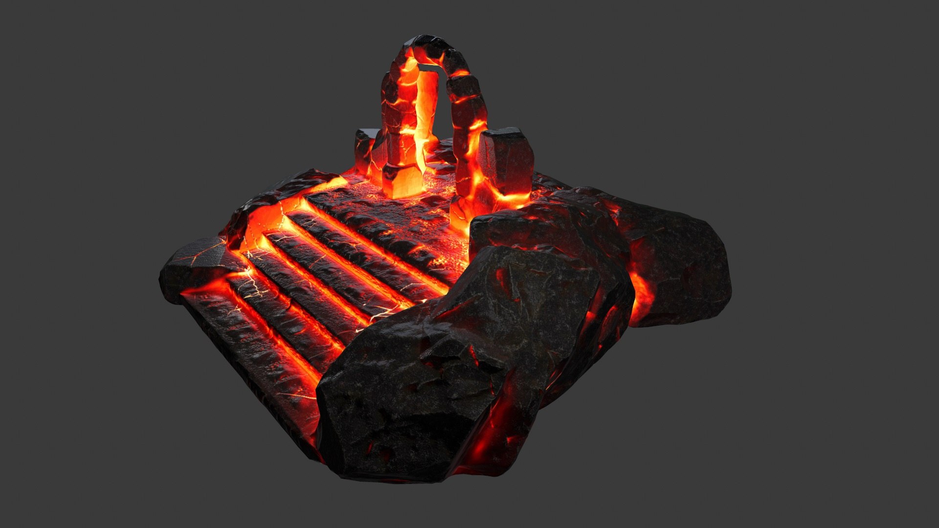 Gate Hell 3D Model | 1147941 | TurboSquid
