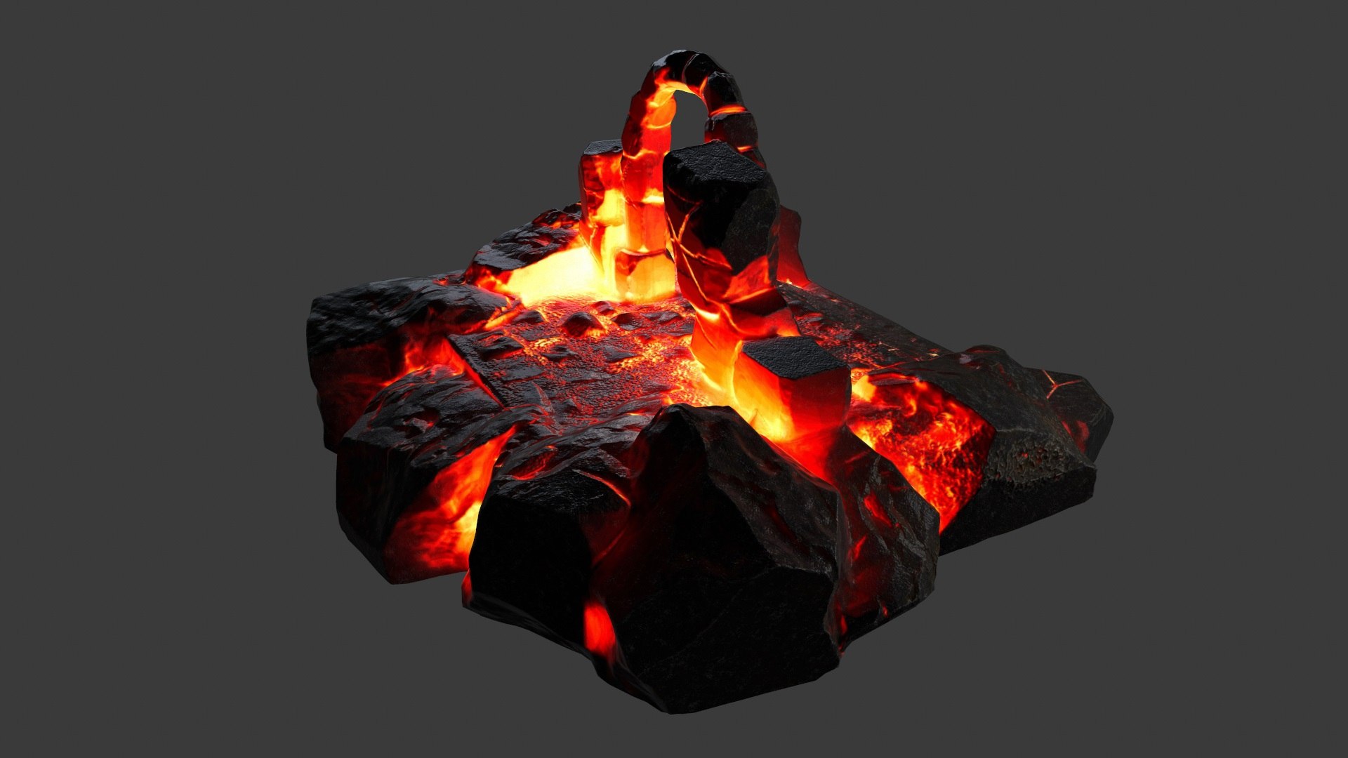 Gate Hell 3D Model | 1147941 | TurboSquid