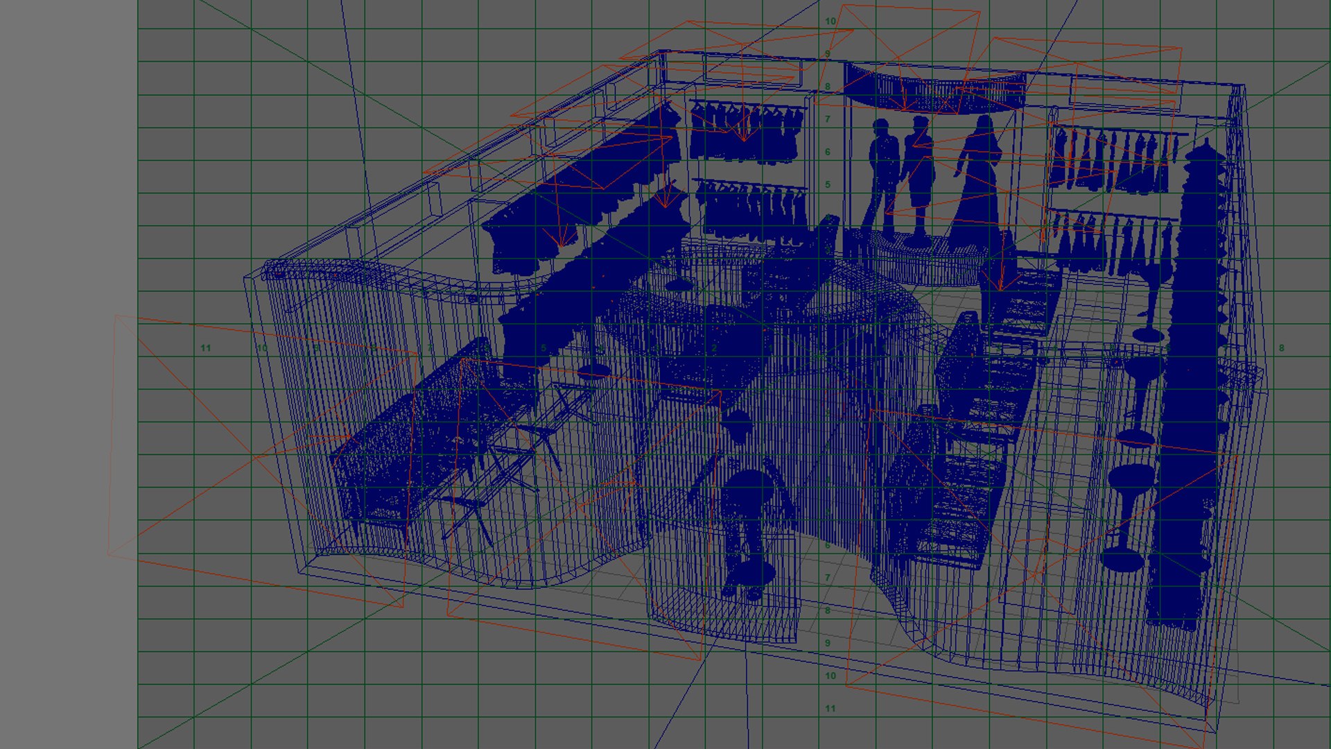One Side Open Stand Model - TurboSquid 1990472
