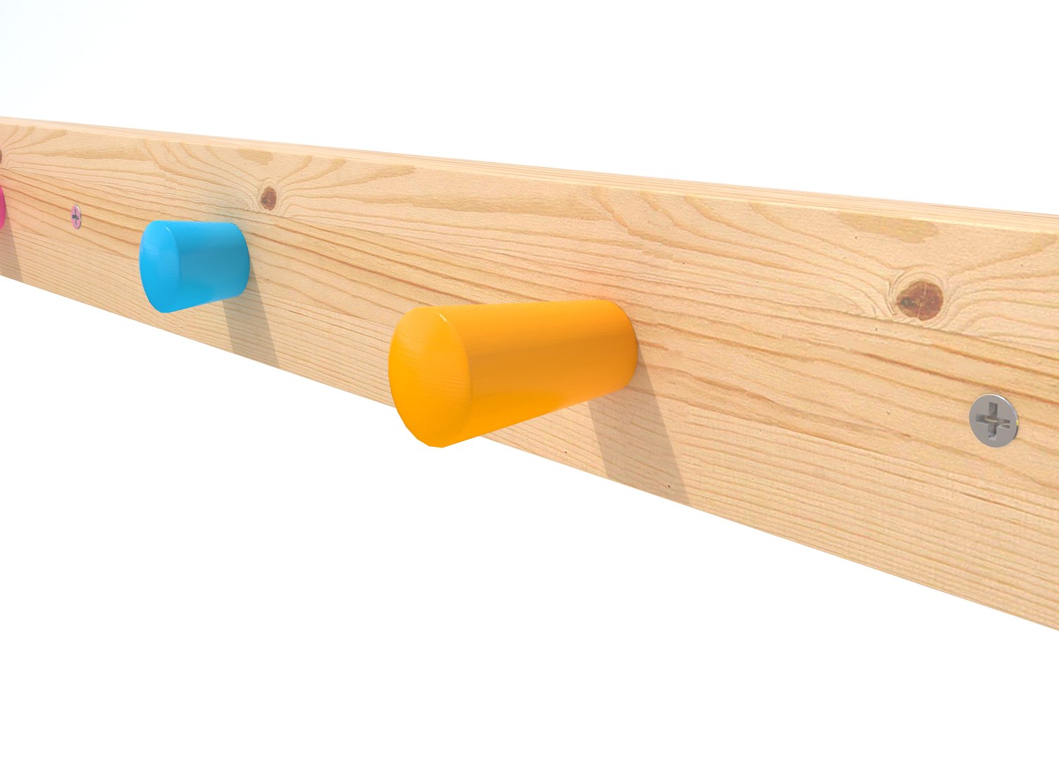 ikea flisat knob wall 3d model