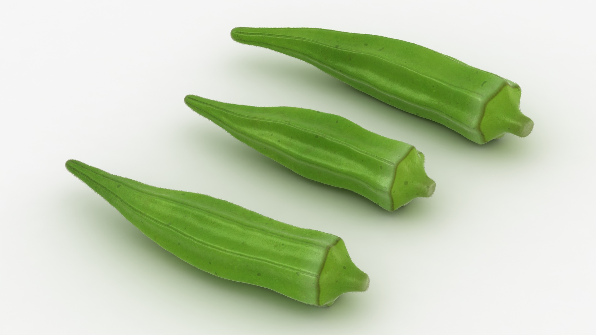 3D Okra Ready - TurboSquid 1660024