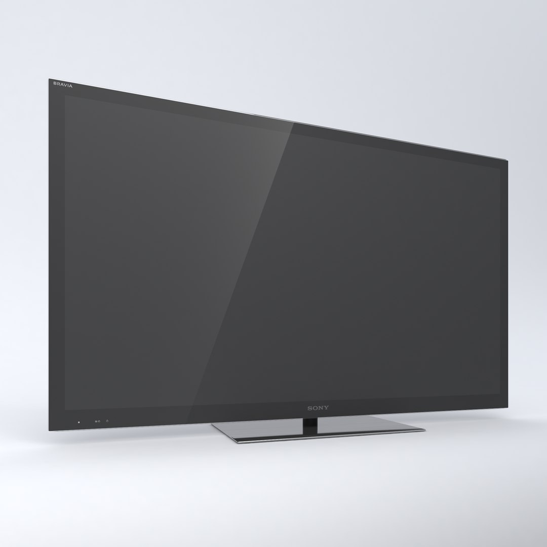 Lcd Tv 3d Model