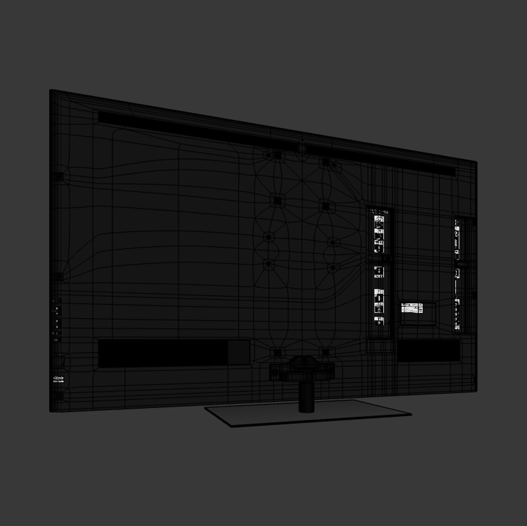 Lcd Tv 3d Model