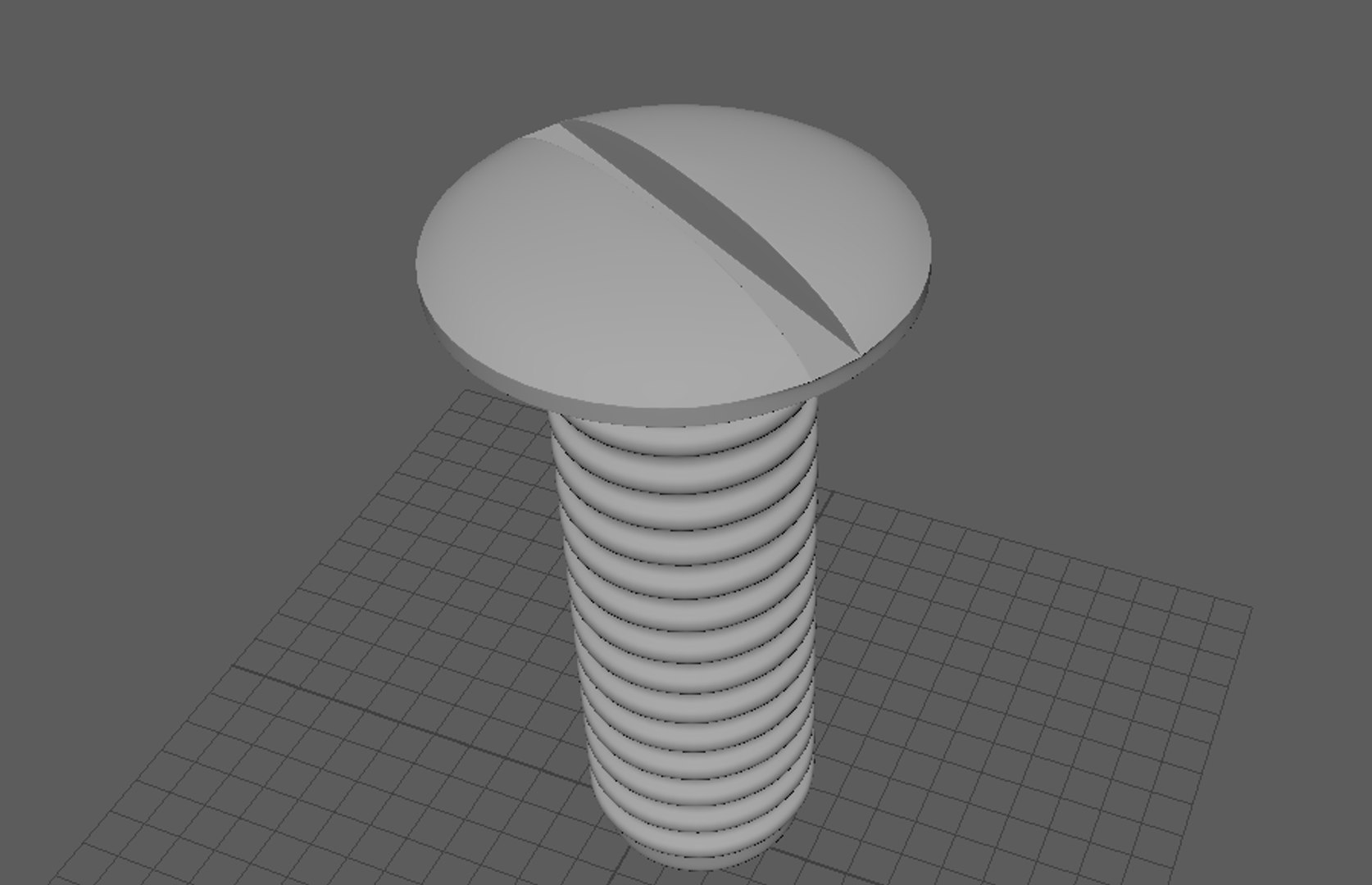 3D Steel Screw1 - TurboSquid 2390340