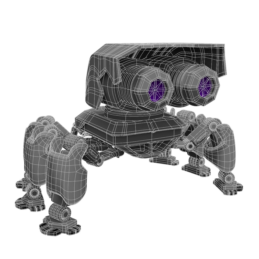 3d Model Robot Concept 03