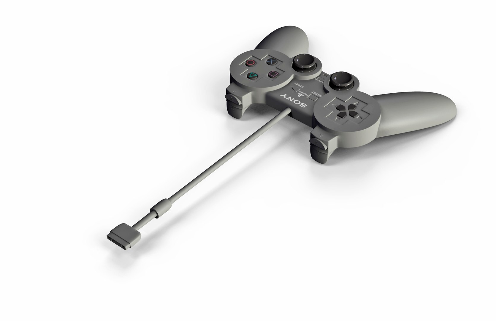 3D Playstation Controller Model - TurboSquid 1442456