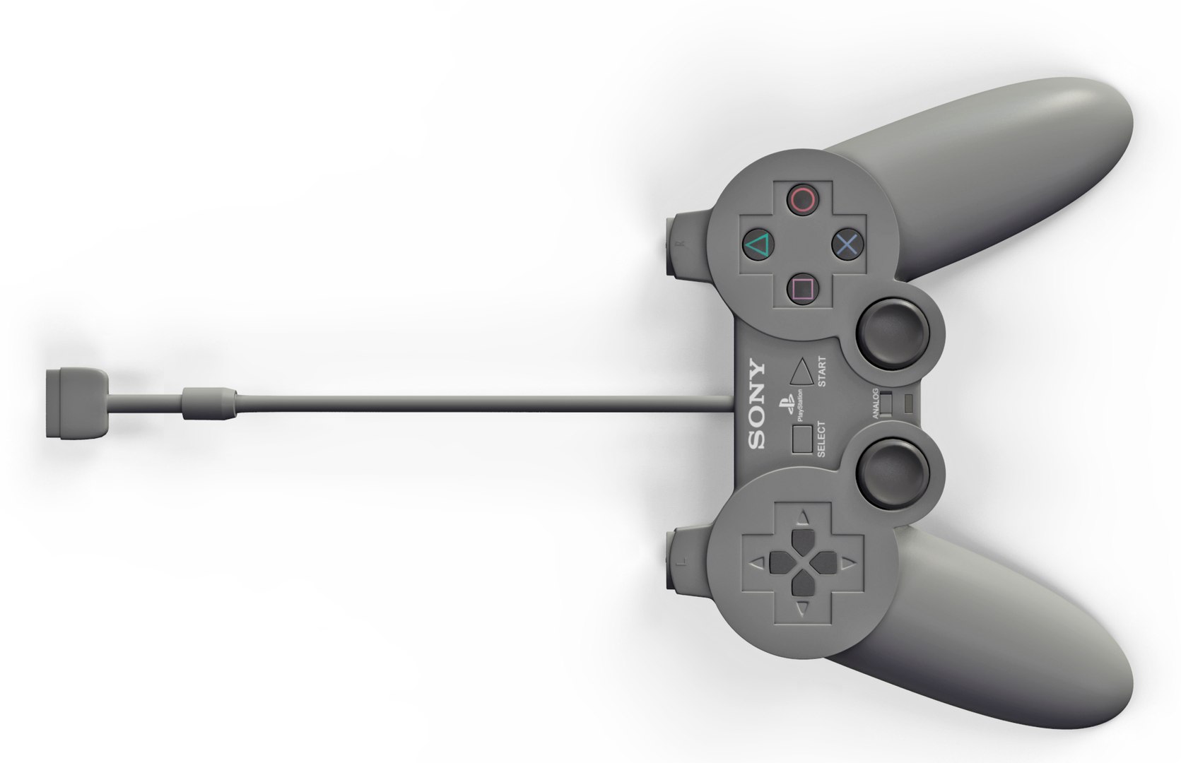 3D Playstation Controller Model - TurboSquid 1442456