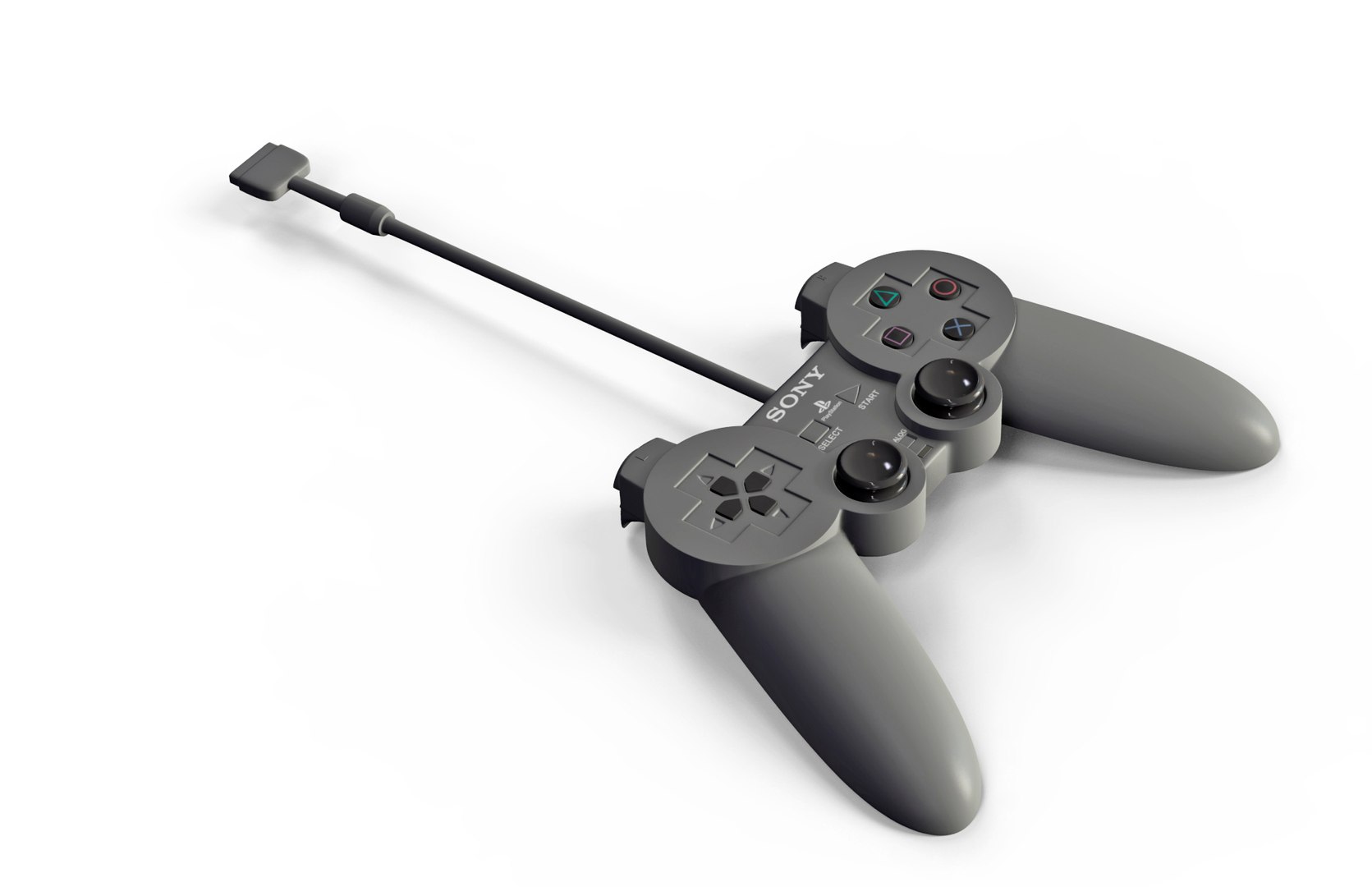 3D Playstation Controller Model - TurboSquid 1442456