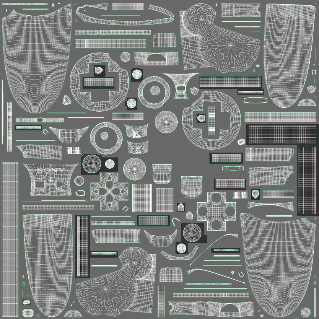 3D Playstation Controller Model - TurboSquid 1442456