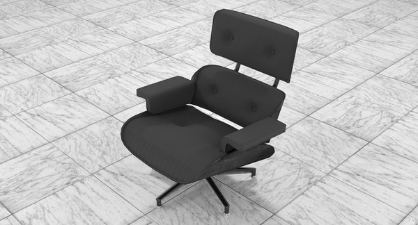 3D model eames lounge classic chair - TurboSquid 1694759