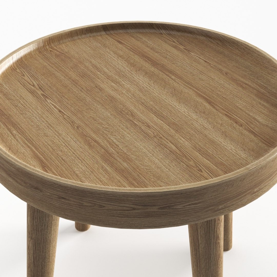 Simple Wood Table 3D - TurboSquid 1622582
