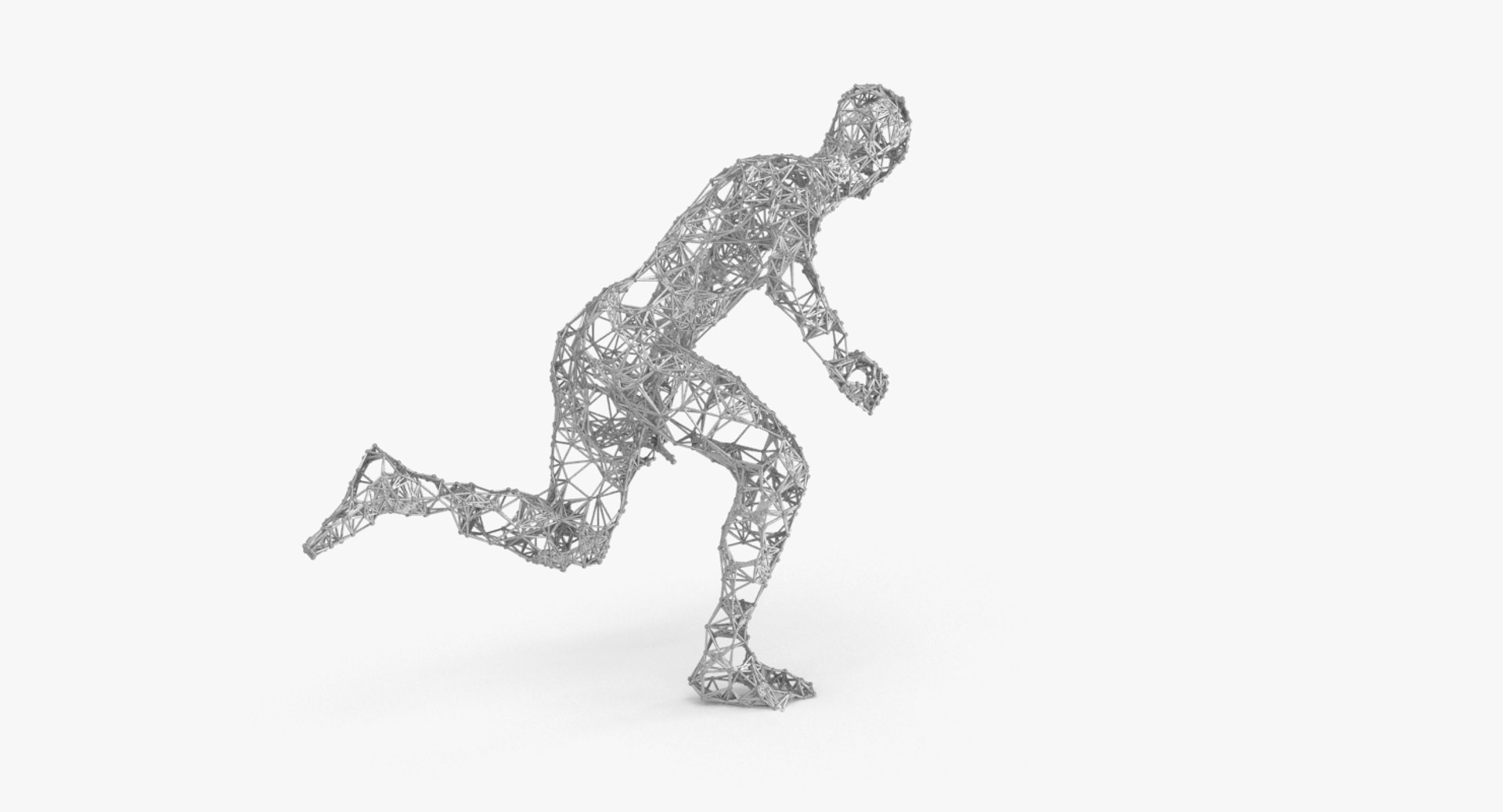 Human Pose Abstract Running 3D - TurboSquid 1301846