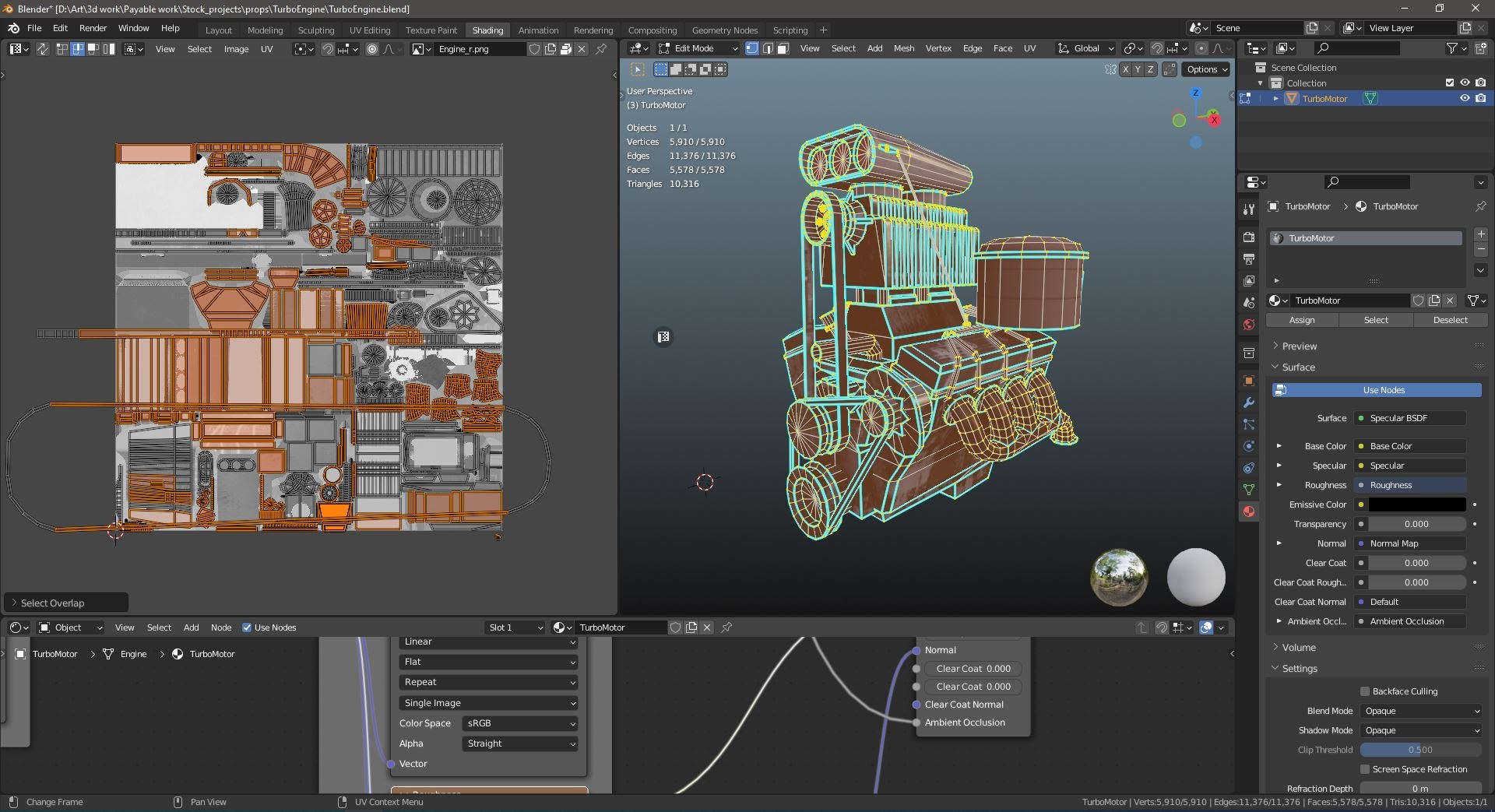 3D Collection Of Rusty Damaged Car Engines Da1 Model - TurboSquid 1964441