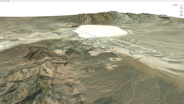 Area 51 Groom Lake Nevada US 3D 모델 - TurboSquid 1943419