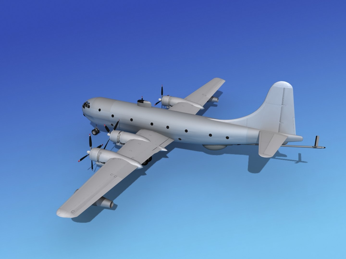 Max Propellers Tanker Kc-97 Boeing