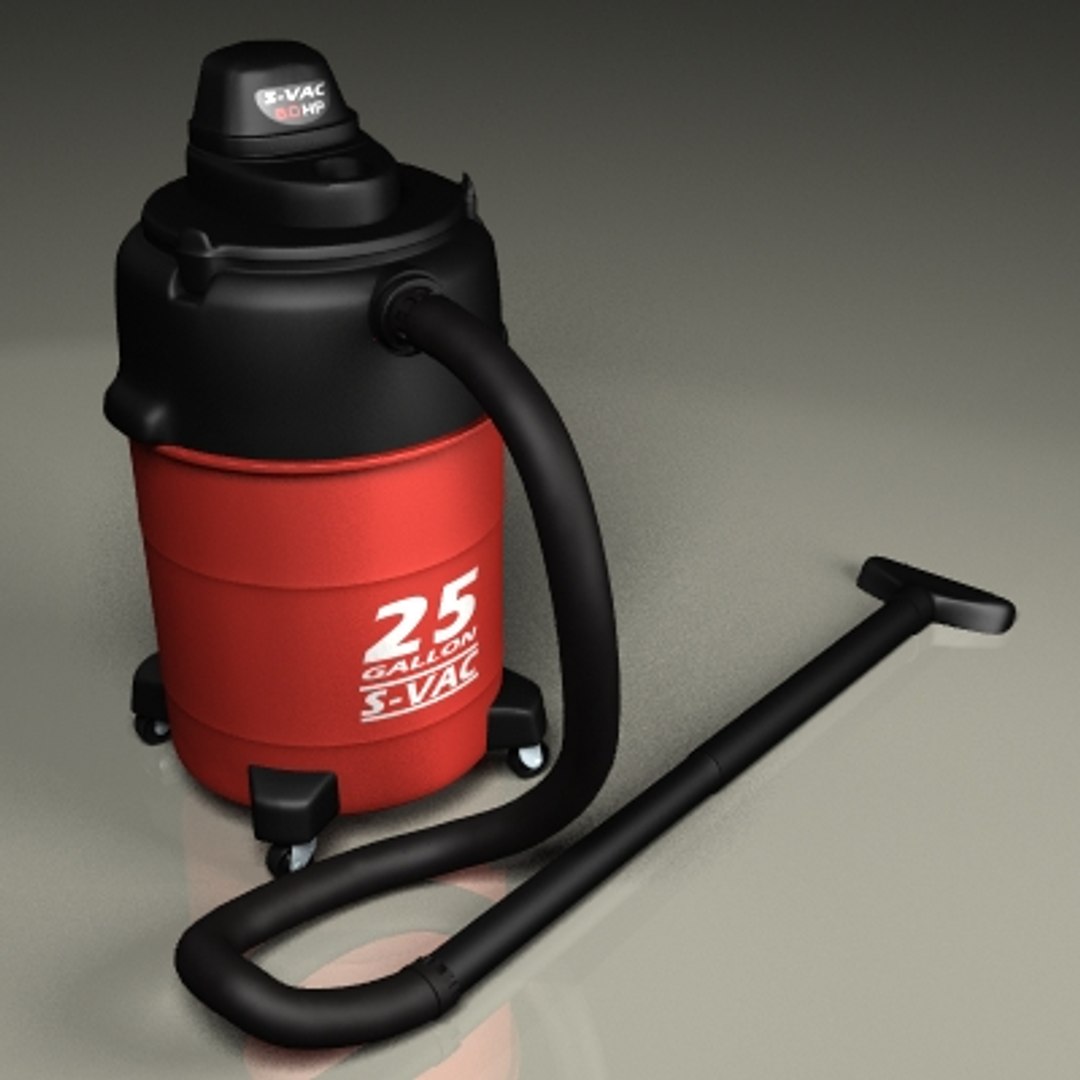 3d Model Shop Vacuum