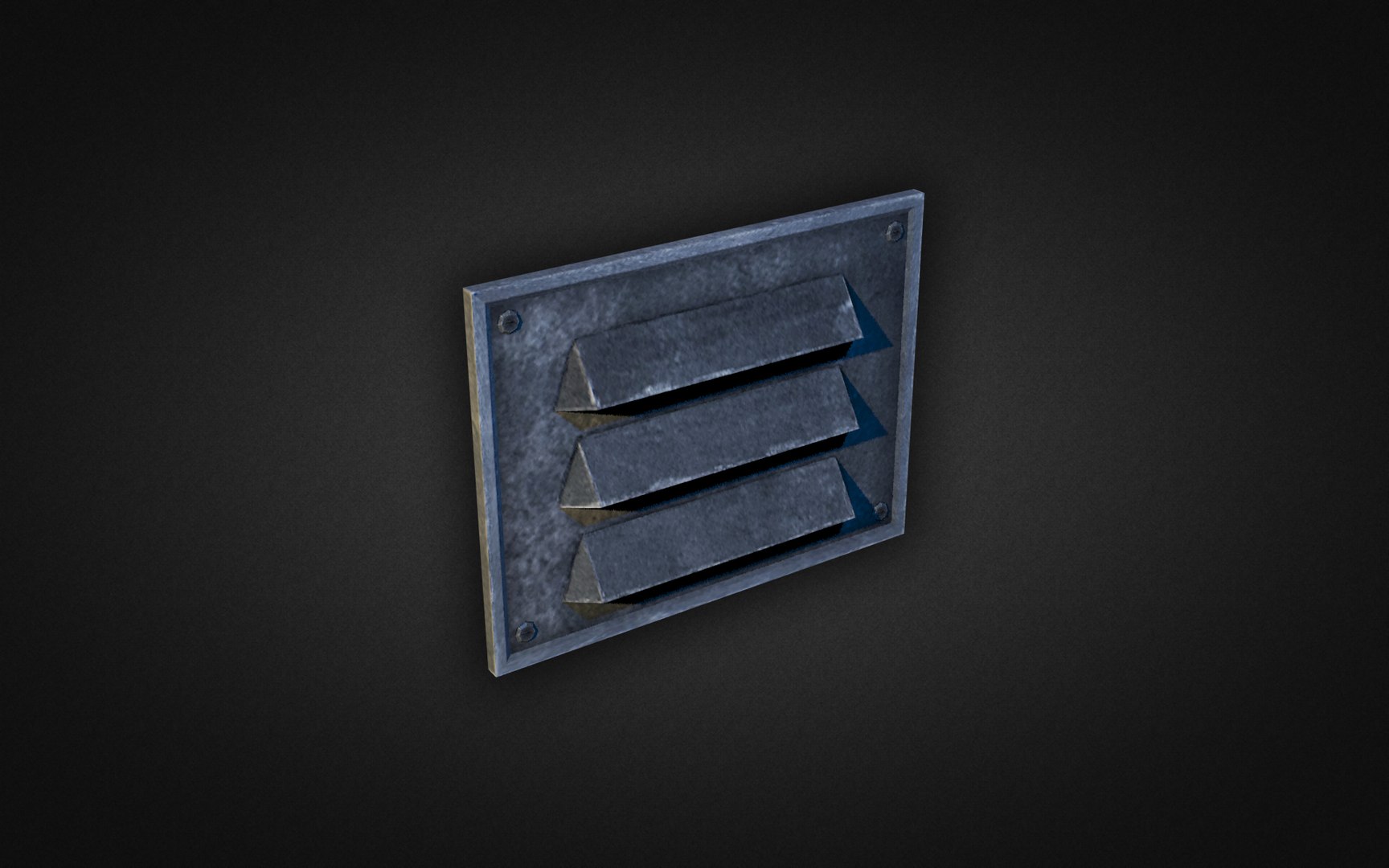 Wall Vents Pack 01 3d 3ds